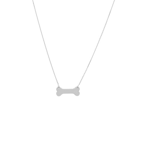 Dog Bone Engravable Necklace - Midas Chain