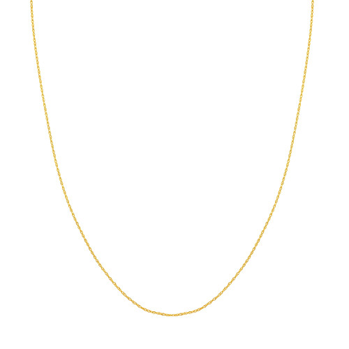 0.95mm Pendant Rope Chain with Spring Ring - Midas Chain