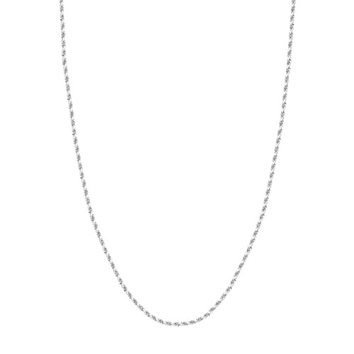 2.3mm D/C Rope Chain with Lobster Lock - Midas Chain