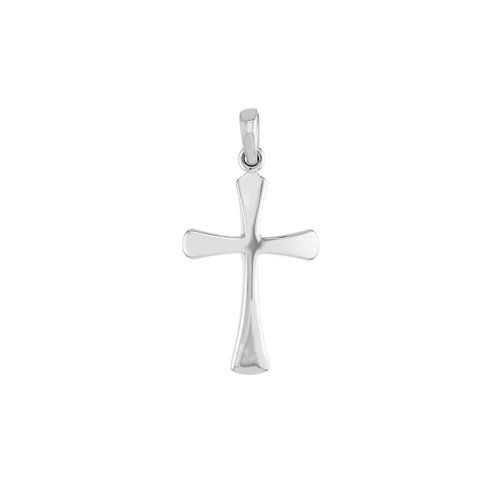 Flare-edged Cross Pendant - Midas Chain