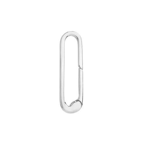 Square Wire Oval Designer Push Lock - Midas Chain
