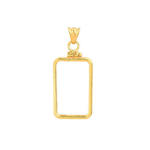 Pamp Suisse Lady Fortuna 10gr Screw Top Plain Coin Bezel - Midas Chain