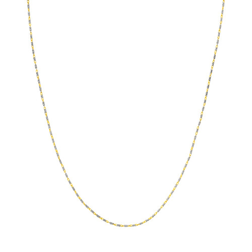 Two-Tone Brilliant-Cut Chain - Midas Chain