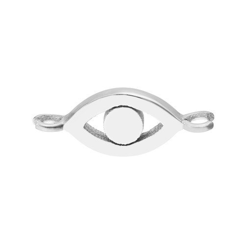 Evil Eye Station Spool Charm - Midas Chain