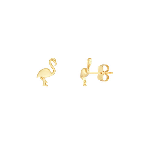 Flamingo Stud Earrings - Midas Chain