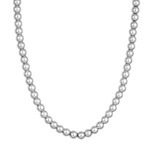 Sterling Silver 8mm Polished Bead Chain - Midas Chain