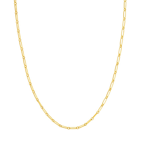 Oval and Round Open Link Chain - Midas Chain