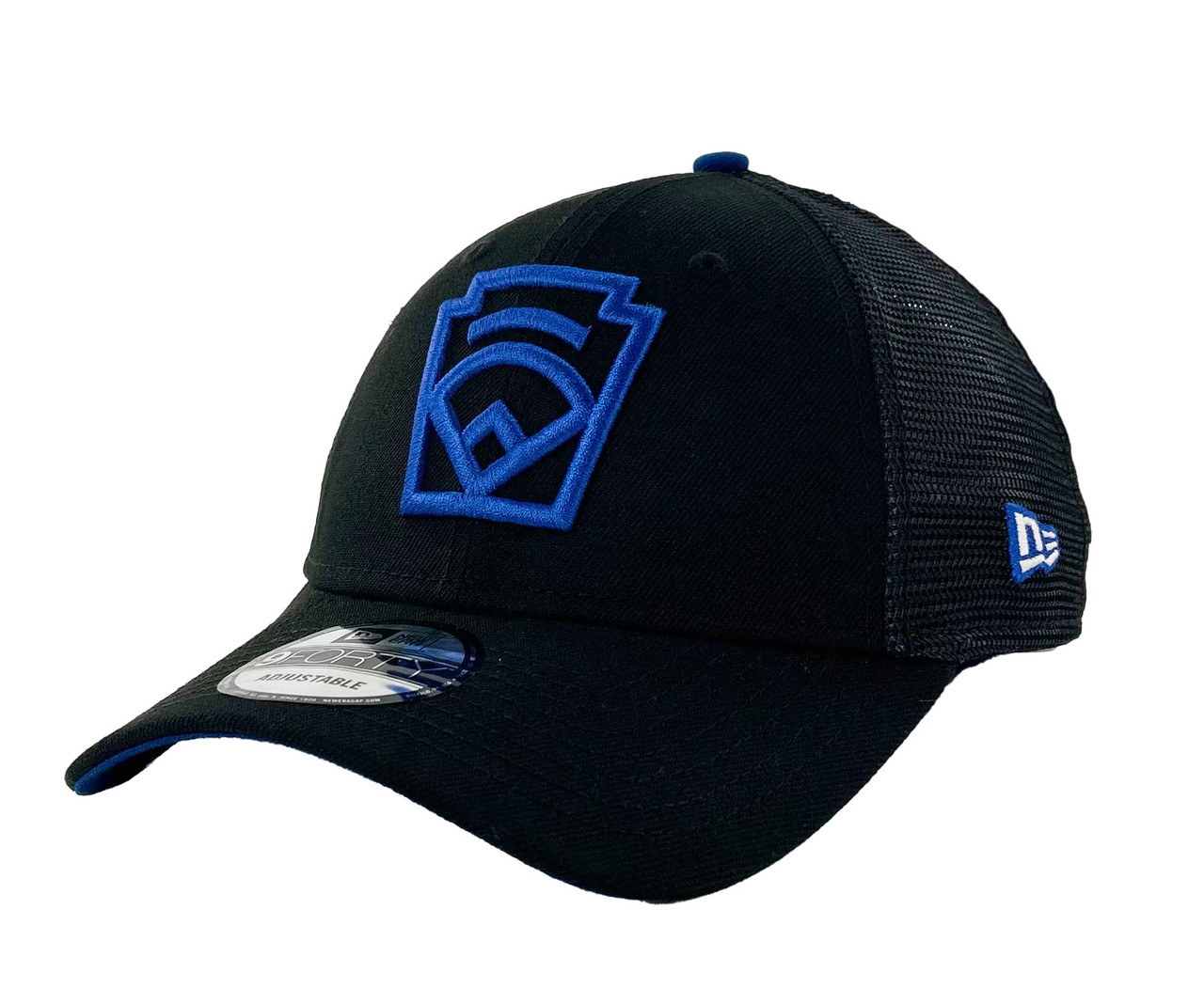 New Era 9Forty Black Trucker Little League Royal Keystone Logo ...