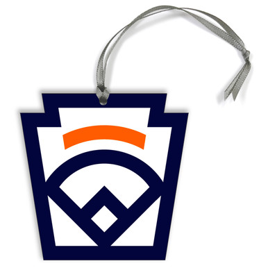 Little League Softball Keystone Emblem Logo Wood Ornament - Little ...