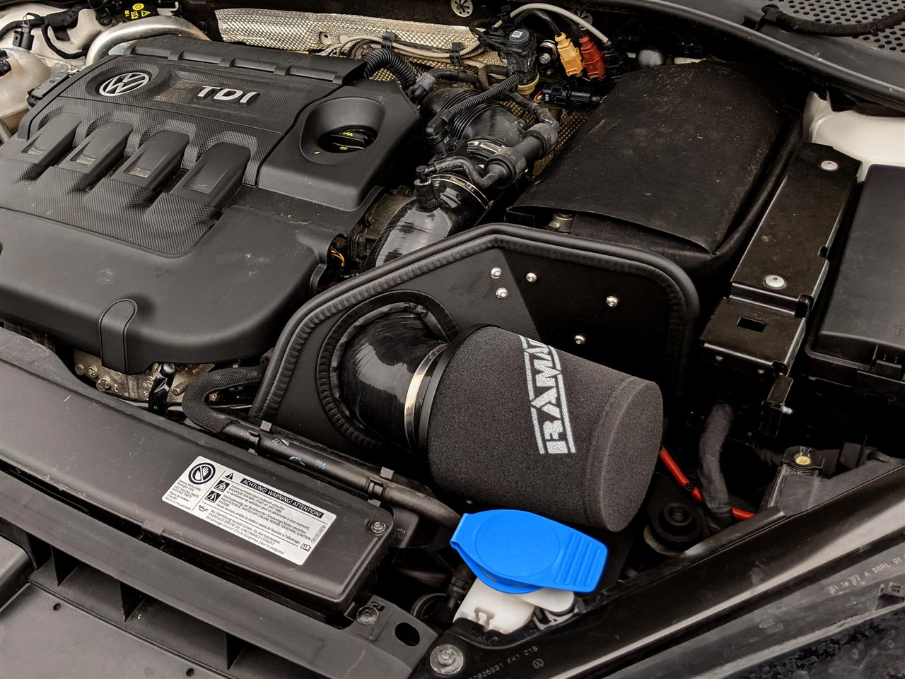Ramair Performance Induction Kit - VW Golf MK7 2.0 TDI/GTD - Ramair ...