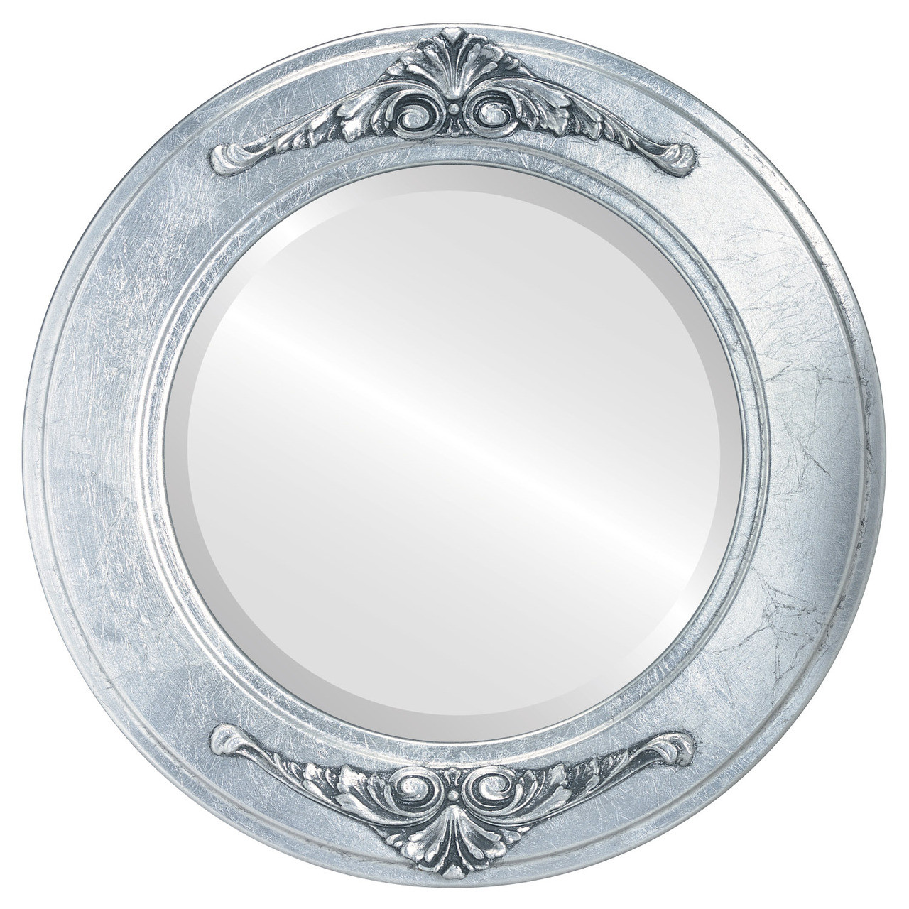 Vintage Silver Round Mirrors from $127 | Free Shipping