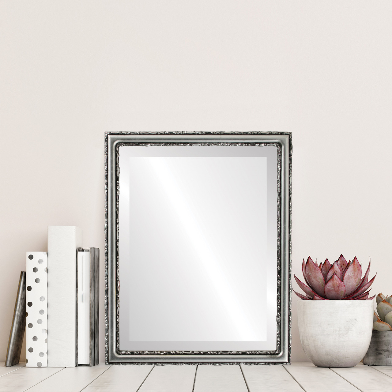 Decorative Silver Rectangle Mirrors from $151 | Free Shipping