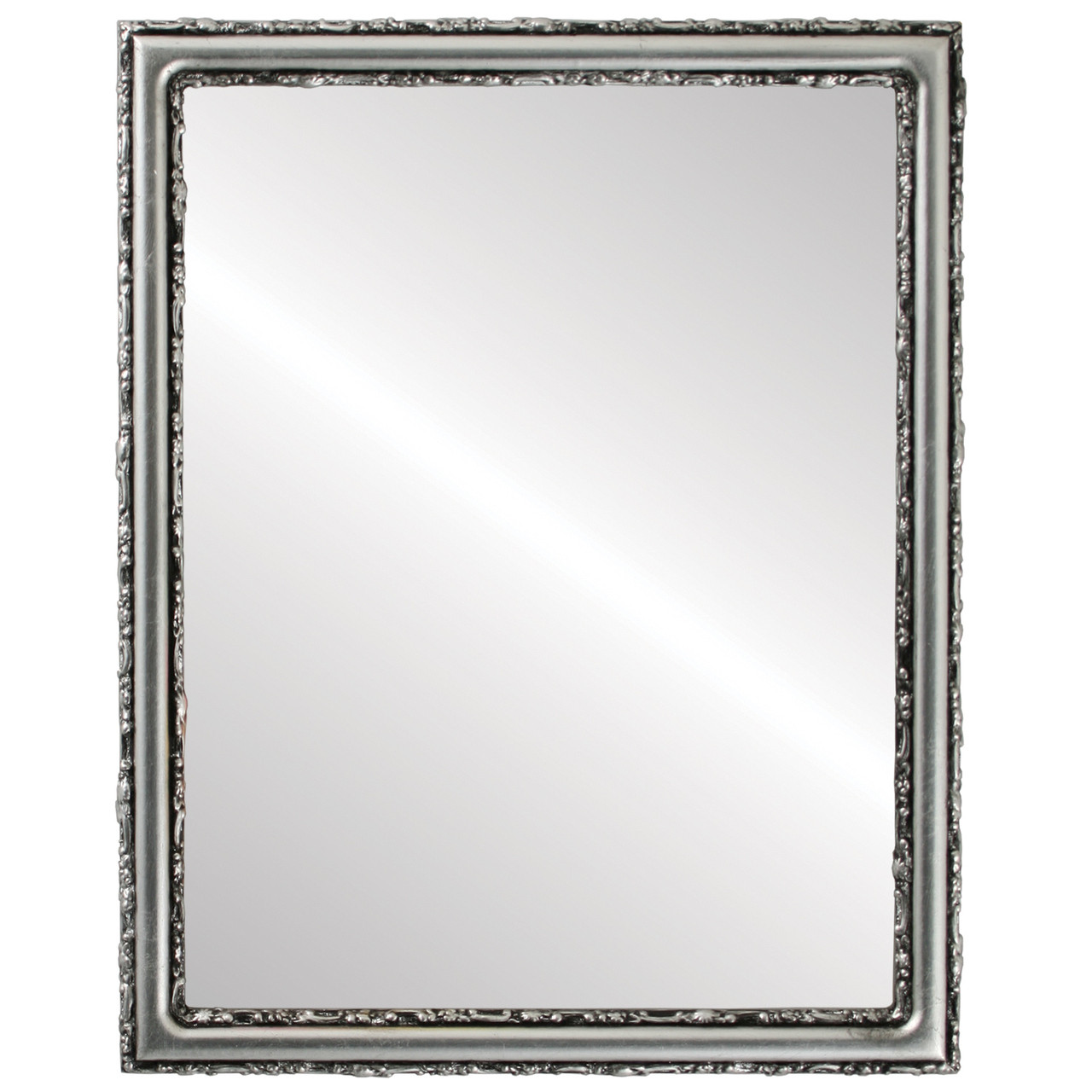 Decorative Silver Rectangle Mirrors from $151 | Free Shipping