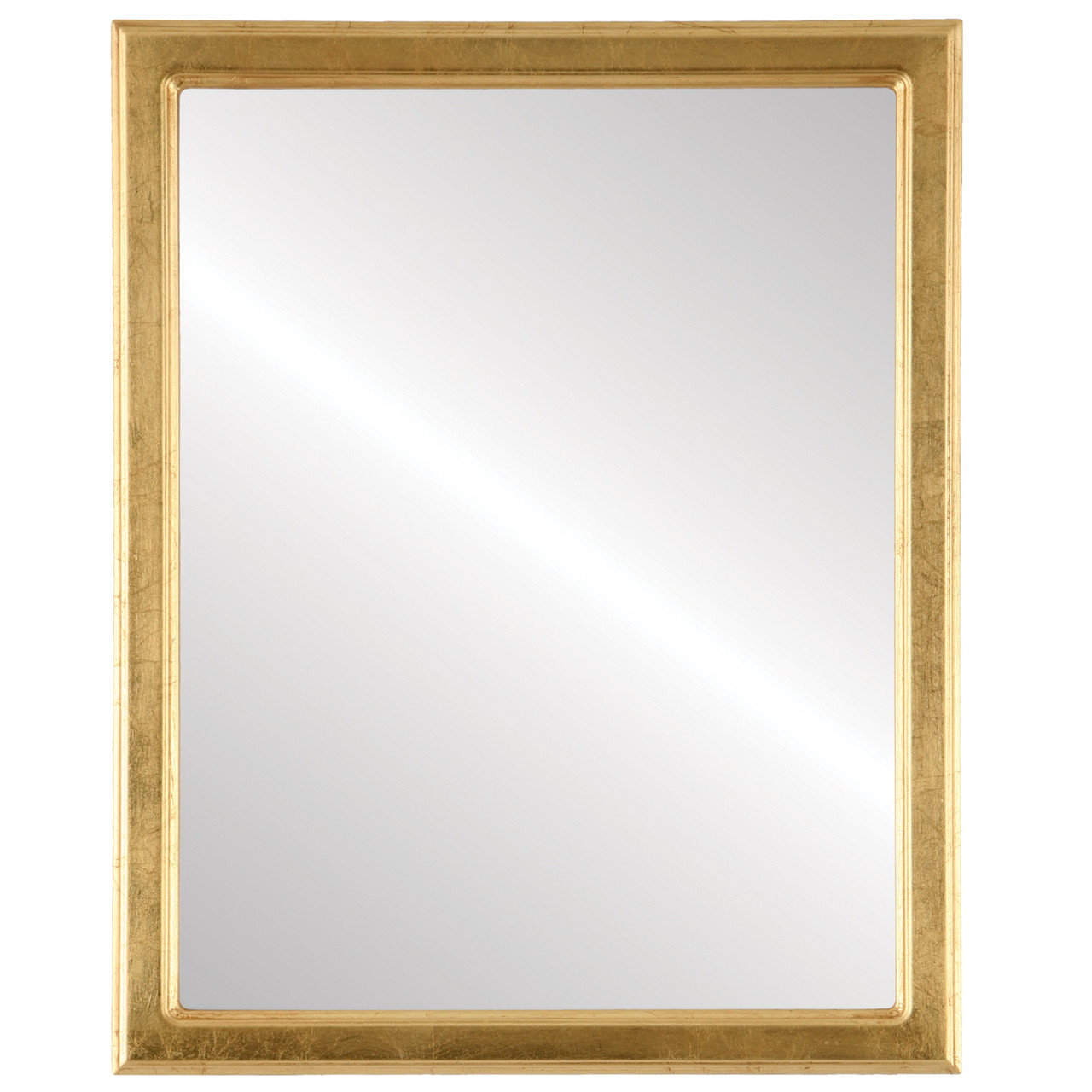 Contemporary Gold Rectangle Mirrors from $114 | Free Shipping