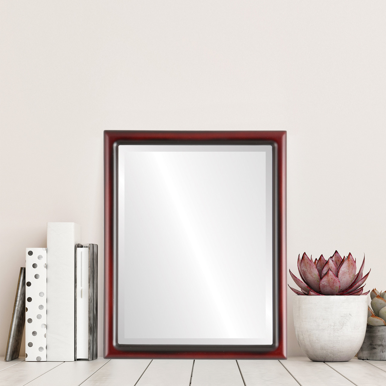 Contemporary Red Rectangle Mirrors from $103 | Free Shipping