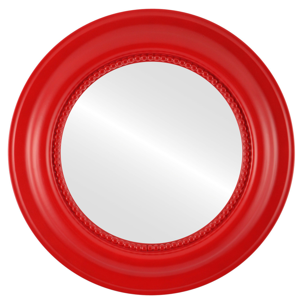 Decorative Red Round Mirrors from $146 | Free Shipping