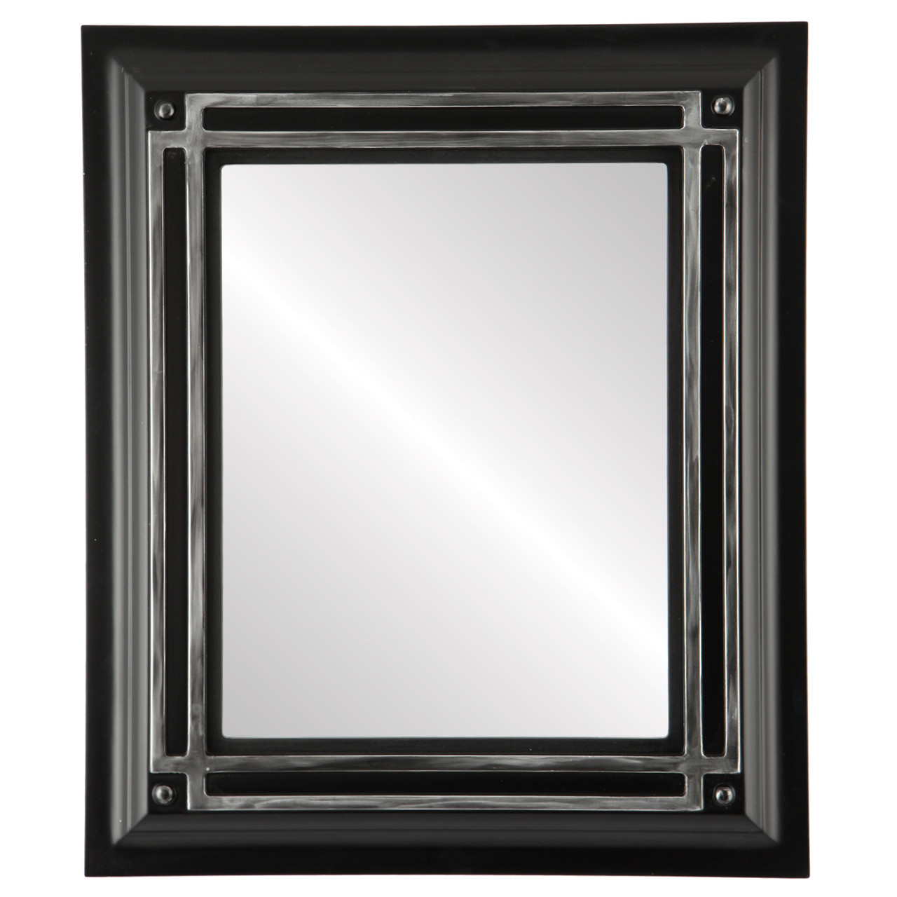 Decorative Silver Rectangle Mirrors from $119 | Free Shipping