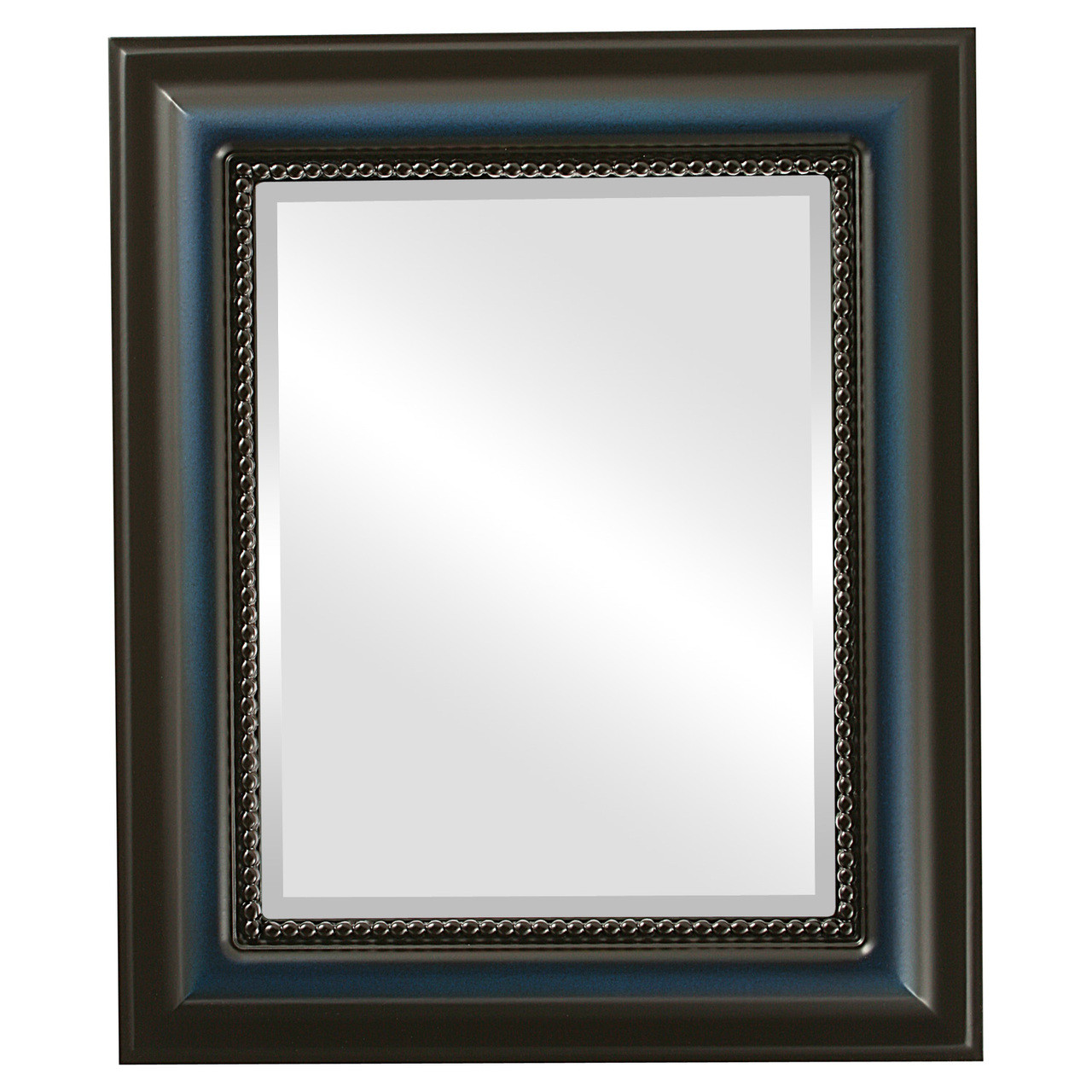 Heritage Rectangle Framed Mirror - Silver Leaf Brown|OVALCREST