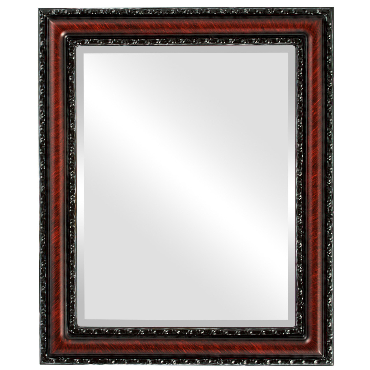 Vintage Red Rectangle Mirrors from $136 | Free Shipping