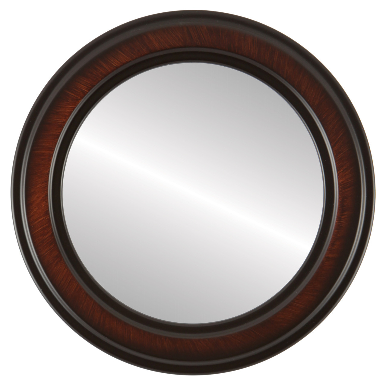 Contemporary Red Round Mirrors from $111 | Free Shipping