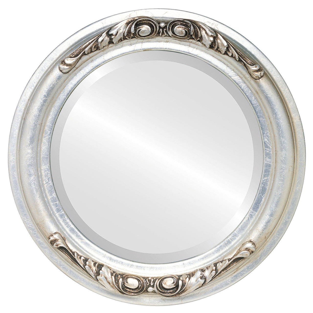 Florence Round Framed Mirror - Royal Blue|OVALCREST