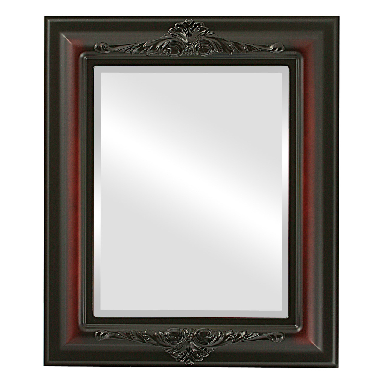 Winchester Rectangle Framed Mirror - Vintage Cherry|OVALCREST