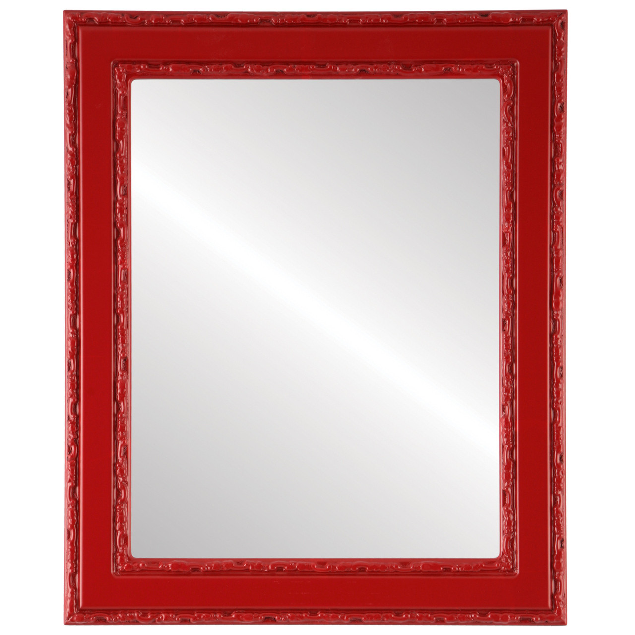 Decorative Red Rectangle Mirrors from $127 | Free Shipping