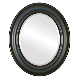 Contemporary Blue Round Mirrors from $119 | Free Shipping