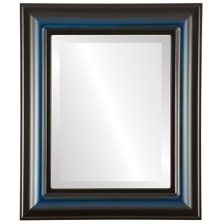 Contemporary Blue Round Mirrors from $119 | Free Shipping
