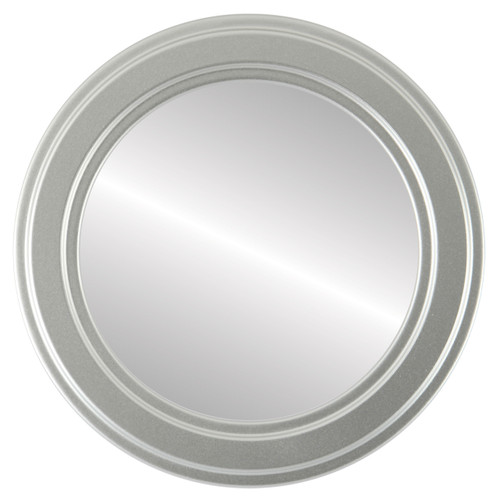 Contemporary Silver Round Mirrors from $111 | Free Shipping