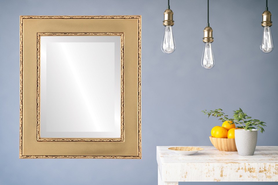 Decorative Gold Rectangle Mirrors from $127 | Free Shipping
