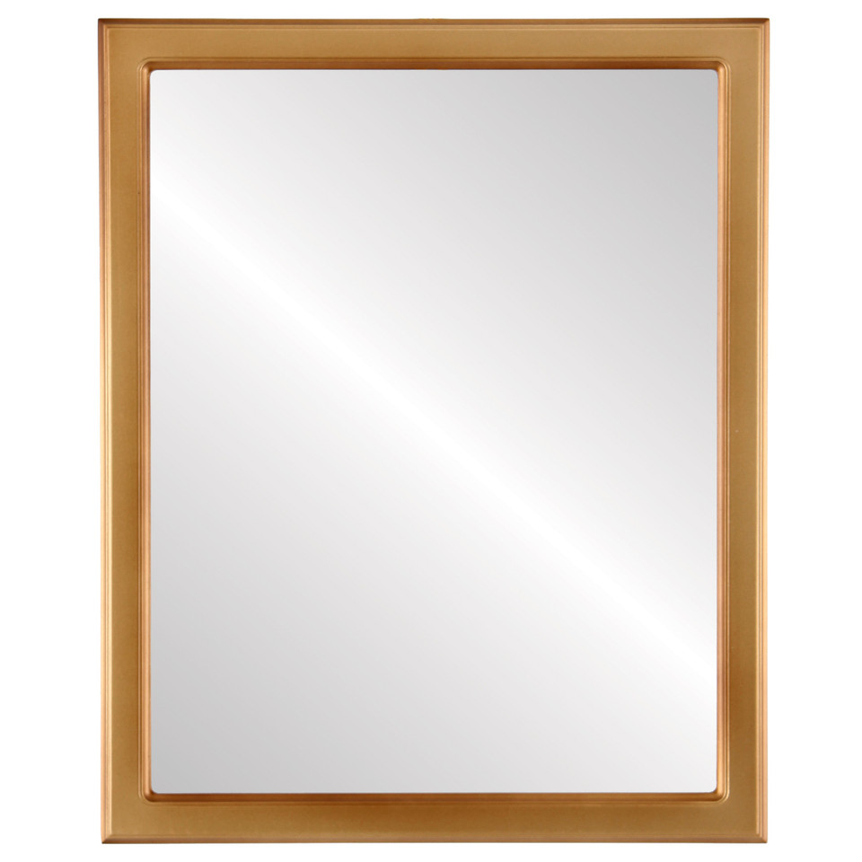 Contemporary Gold Rectangle Mirrors from $97 | Free Shipping