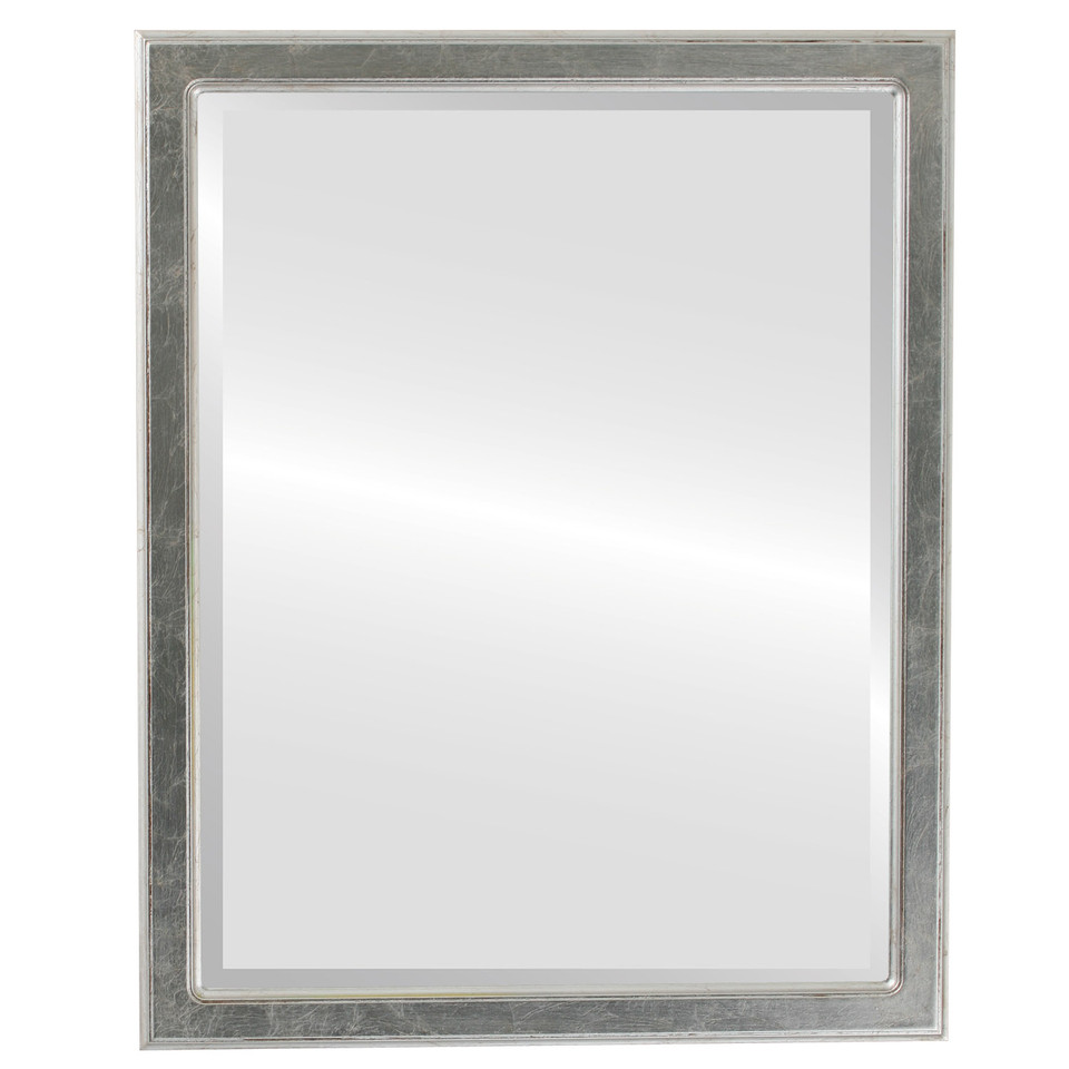 Toronto Rectangle Framed Mirror - Taupe|OVALCREST