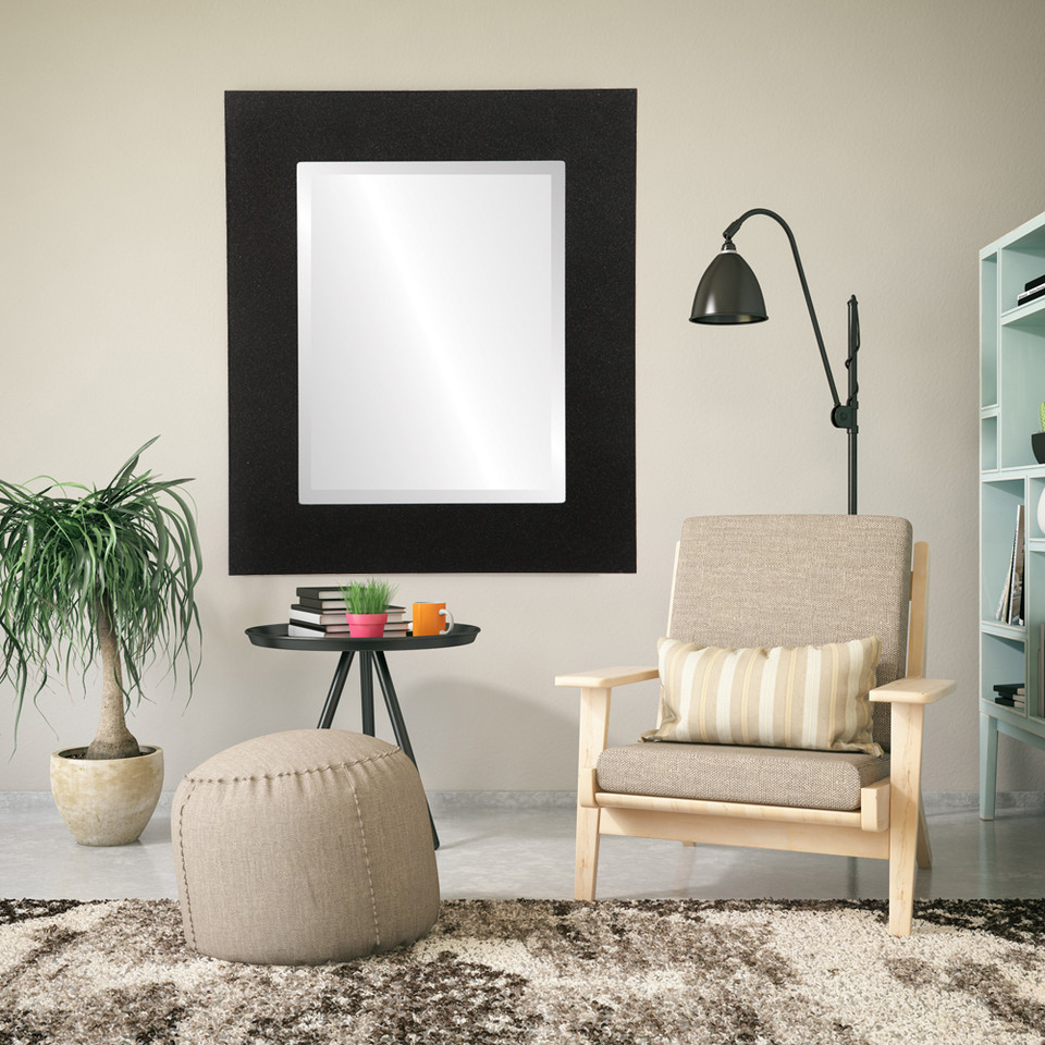 Contemporary Black Rectangle Mirrors from $111 | Free Shipping
