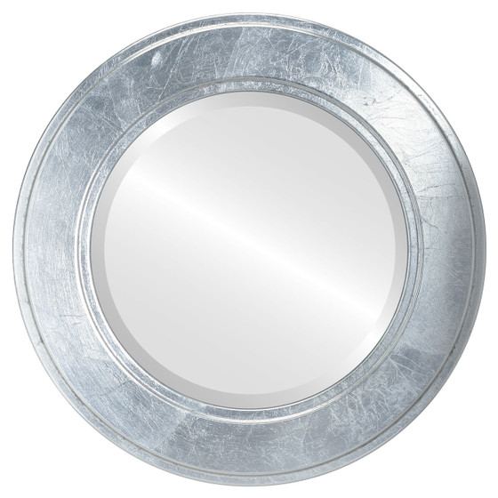 Contemporary Silver Round Mirrors from $132 | Free Shipping