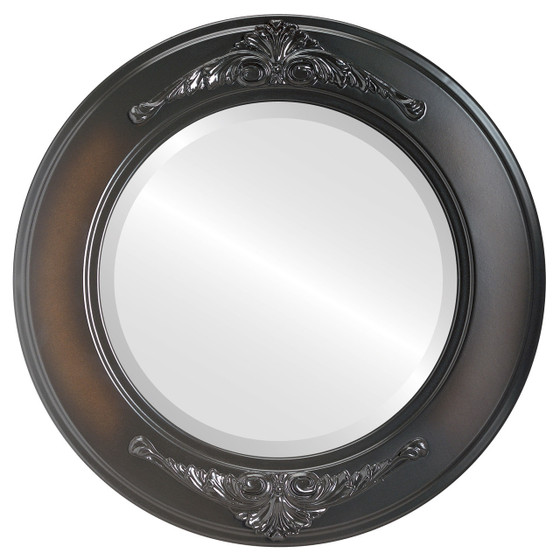 Vintage Brown Round Mirrors from $127 | Free Shipping
