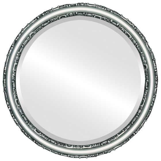 Decorative Silver Round Mirrors from $126 | Free Shipping