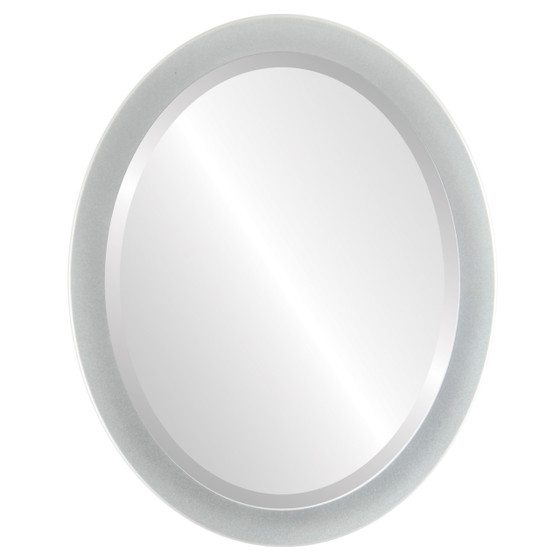 Contemporary Silver Oval Mirrors from $103 | Free Shipping