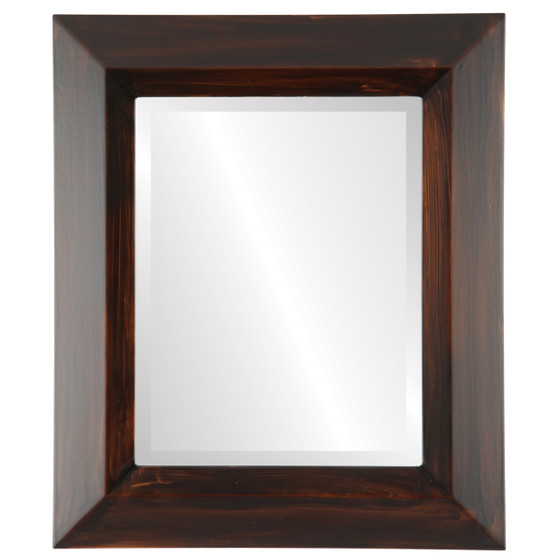 Contemporary Dark Brown Rectangle Mirrors from $119 | Free Shipping