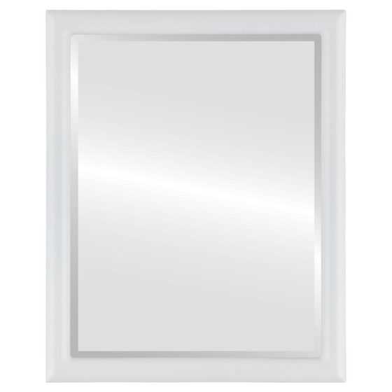Contemporary White Rectangle Mirrors from $103 | Free Shipping