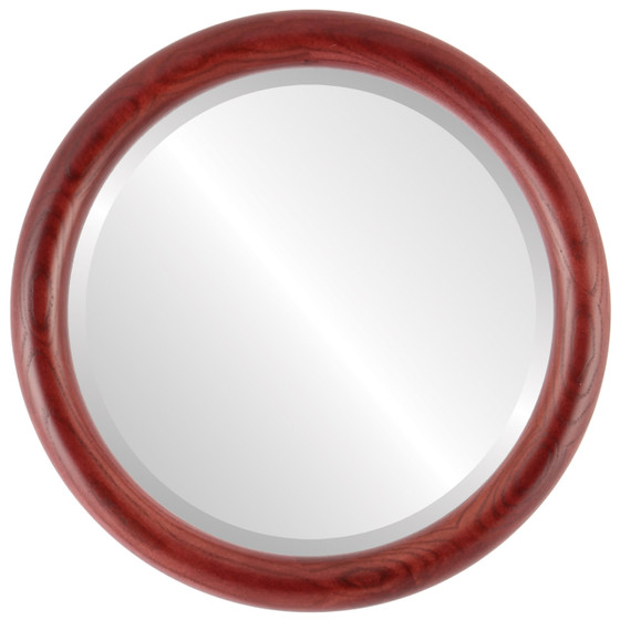 Modern Red Round Mirrors from $118 | Free Shipping