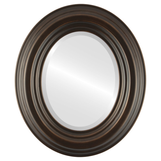 Contemporary Black Oval Mirrors from $146 | Free Shipping