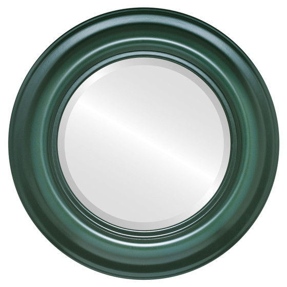 Contemporary Green Round Mirrors from $119 | Free Shipping