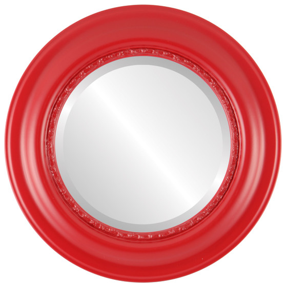Vintage Red Round Mirrors from $146 | Free Shipping
