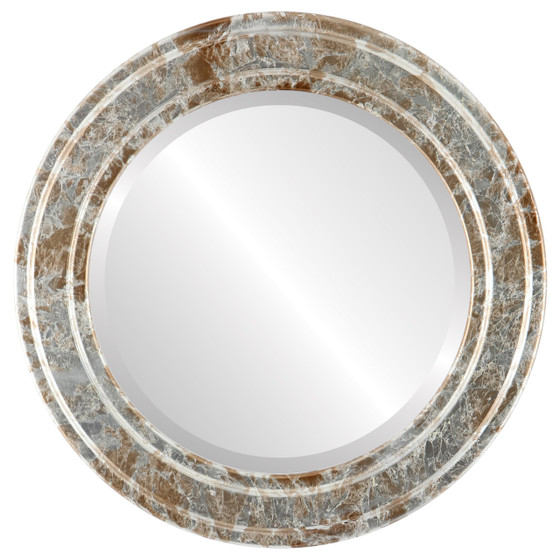 Contemporary Silver Round Mirrors from $132 | Free Shipping