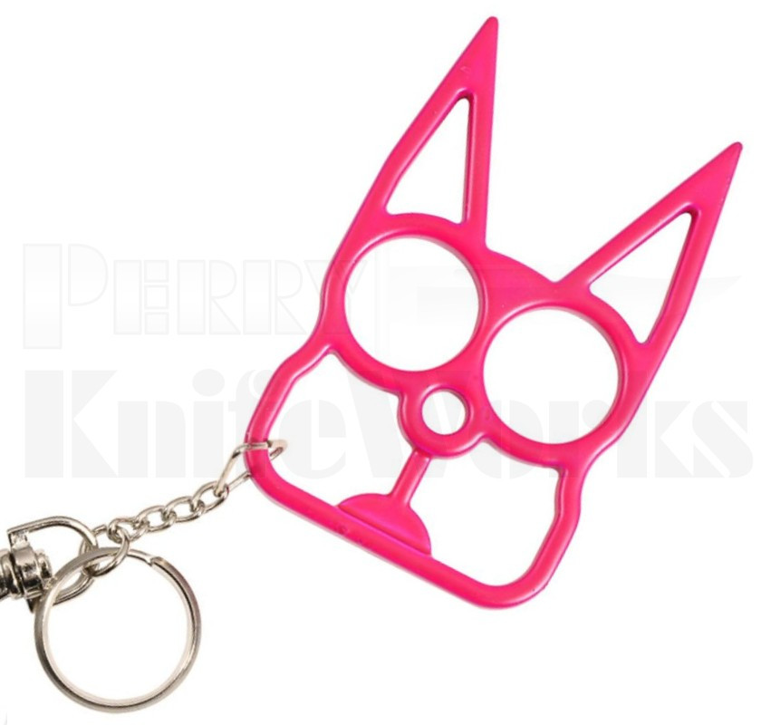 Mad Cat Personal Protection Self Defense Knuckles Pink