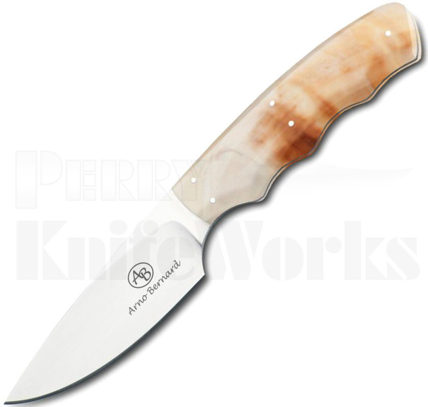 Arno Bernard Squirrel Fixed Blade With Warthog Ivory Handles