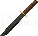 John Nowill Israeli Commando Knife Stacked Leather l **For Sale**