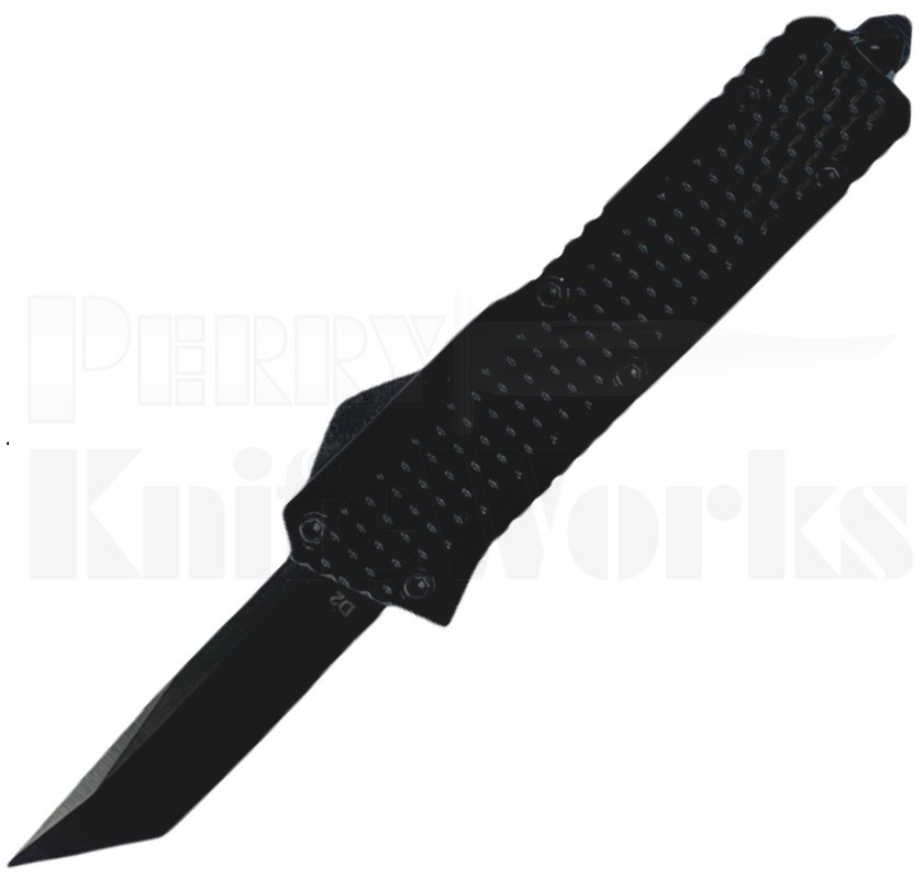 Delta Force Elite Model-B Automatic Knife Black l 1.9" Tanto Blade