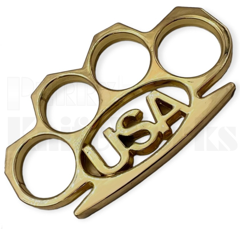 USA Heavy Duty Brass Knuckle Paper Weight